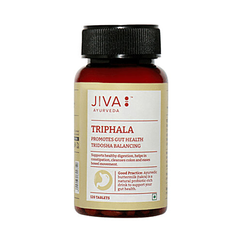 Buy Jiva Jiva Triphala Tablet | Eases Constipation & Supports Digestive ...