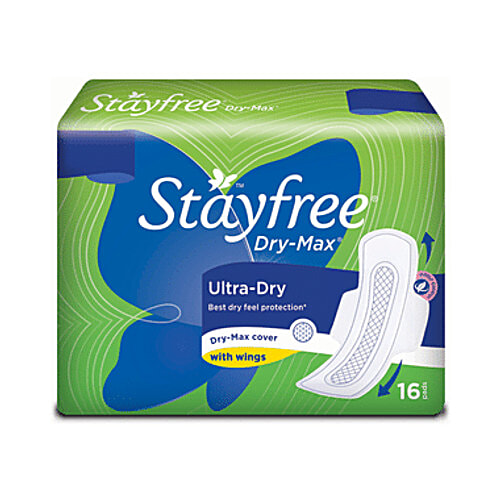 Buy STAYFREE Stayfree Dry-Max Ultra Dry Pads Online at Best Price of Rs ...