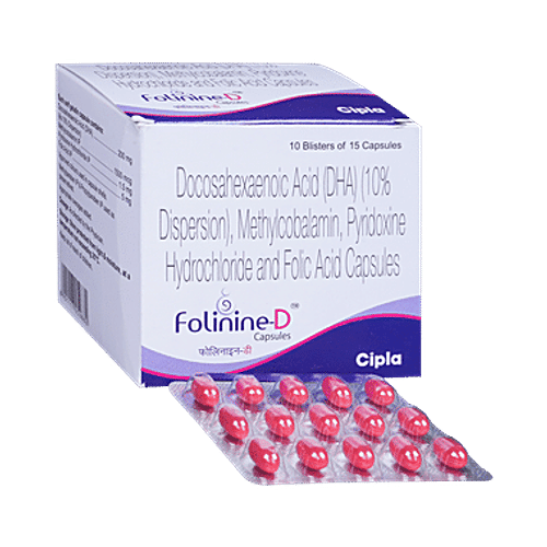 Buy Folinine Folinine D Capsule Online at Best Price of Rs 256.49 ...