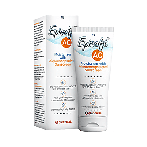 Buy Episoft Episoft AC Moisturiser with Microencapsulated Sunscreen SPF ...