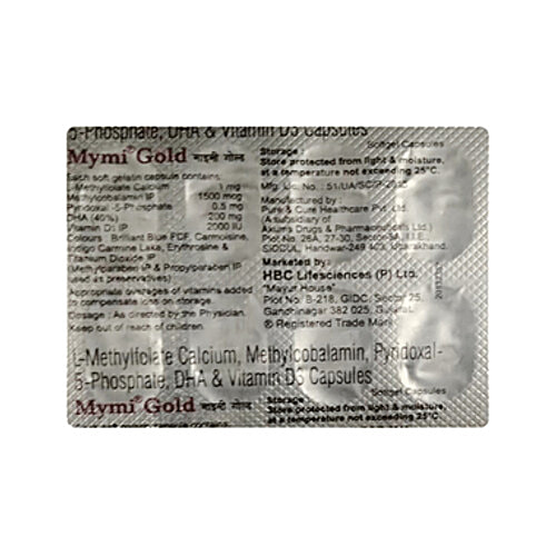 Buy Mymi Mymi Gold Soft Gelatin Capsule Online at Best Price of Rs 256 ...