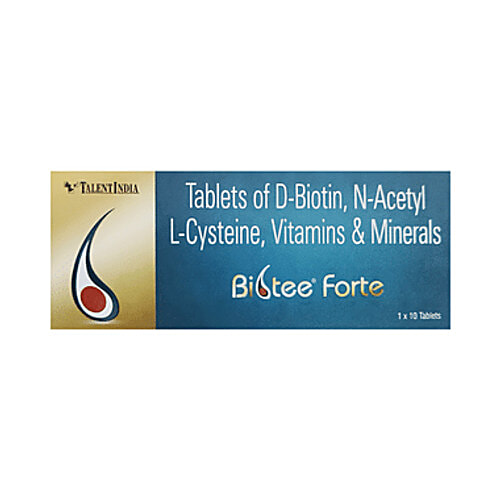 Buy Biotee Forte Biotee Forte Tablet Online at Best Price of Rs 199 ...