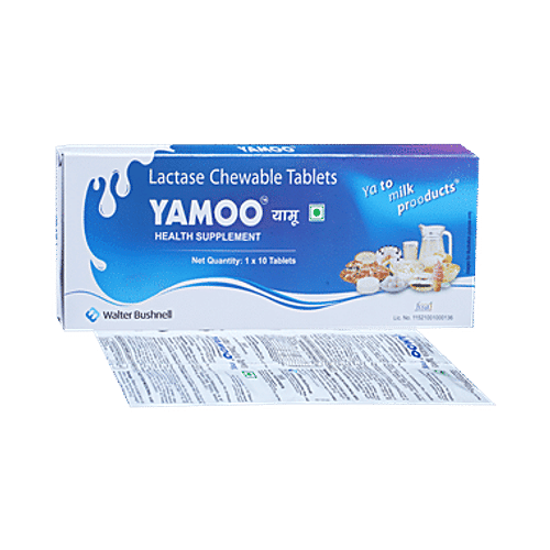 Buy Yamoo Yamoo Lactase Chewable Tablet Online at Best Price of Rs 186 ...