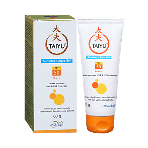 Buy Taiyu Taiyu Sunscreen Aqua Gel | Broad Spectrum SPF 50 PA+++ Online ...