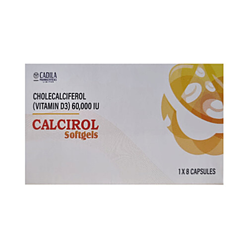 Buy Calcirol Calcirol 60000IU Softgels Online at Best Price of Rs 275. ...