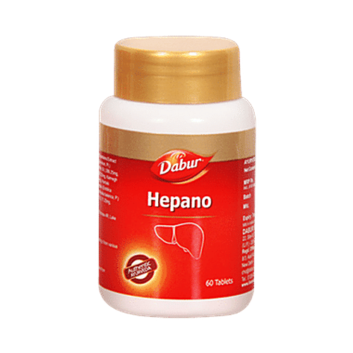 Buy Dabur Dabur Hepano Tablet | For Liver Care & Detoxification Online ...