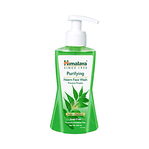 Buy Himalaya Personal Care Himalaya Herbals Purifying Neem Face Wash | For Acne & Pimple Relief ...