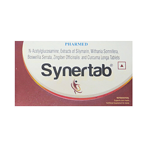 Buy Synertab Synertab Tablet | Joint Mobility & Arthritis Support ...