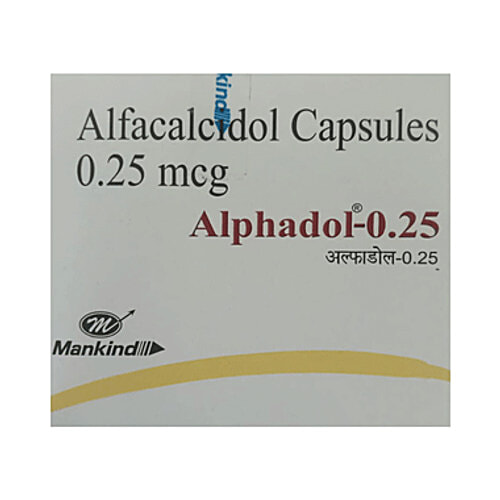Buy Alphadol Alphadol 0.25mcg Capsule Online at Best Price of Rs 118 ...