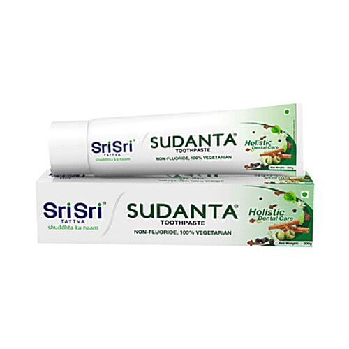 Buy Sri Sri Tattva Sri Sri Tattva Sudanta Toothpaste | Non-Fluoride ...