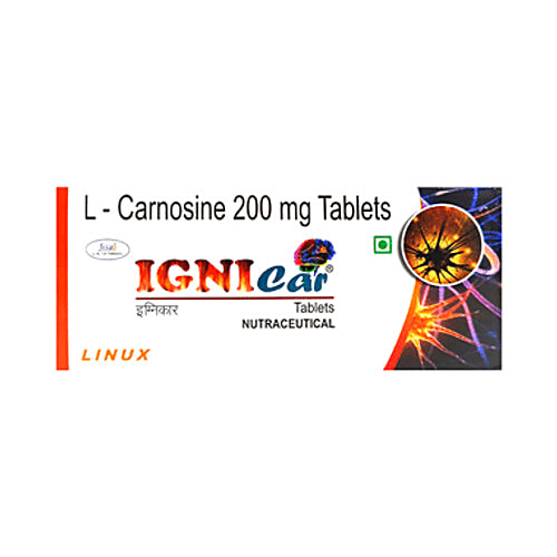 Buy Ignicar Ignicar L-Carnosine Tablet Online at Best Price of Rs 420 ...