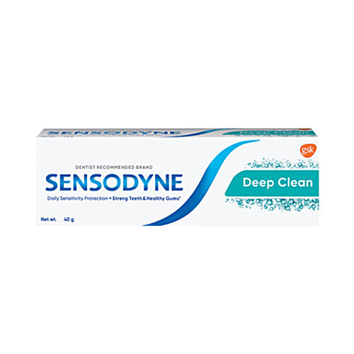 Buy Sensodyne Sensodyne Deep Clean Sensitive Toothpaste Online at Best ...