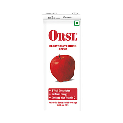 Buy ORSL ORSL Electrolyte Drink with Vitamin C | Flavour Apple Liquid ...