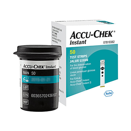 Buy Accu-Chek Accu-Chek Instant Test Strip ( Only Strip) Online at Best ...