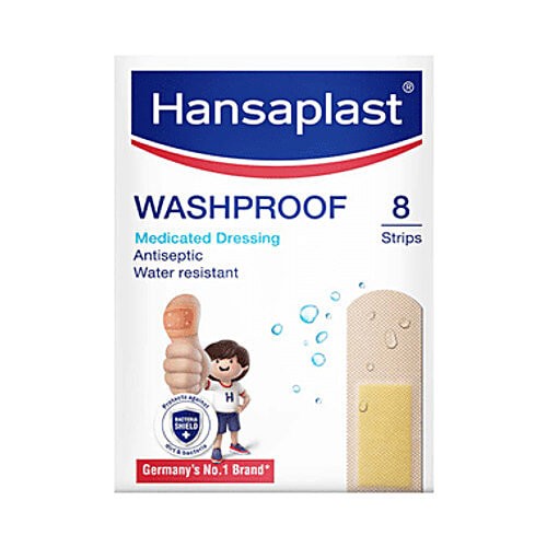 Buy Hansaplast Hansaplast Washproof Medicated Dressing Antiseptic Wated ...