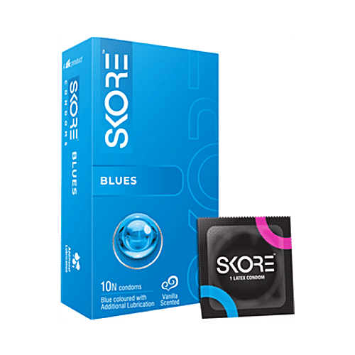 Buy Skore Skore Blues Condom Online at Best Price of Rs 90 - bigbasket