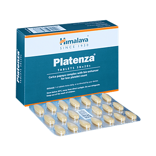 Buy Himalaya Healthcare Himalaya Healthcare Platenza Tablet with Carica ...
