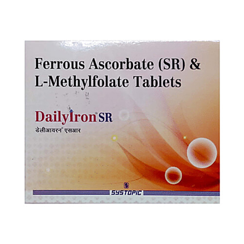 Buy Daily Iron Daily Iron SR Tablet Online at Best Price of Rs 154 ...