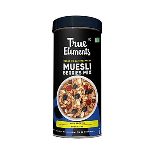 Buy True Elements True Elements Berries Mix Muesli Online at Best Price of Rs 273 - bigbasket