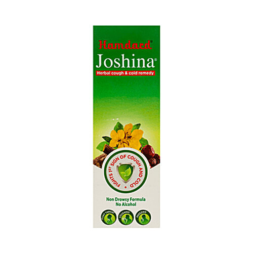 Buy Hamdard Hamdard Joshina Herbal Cough & Cold Syrup | Non-Drowsy ...