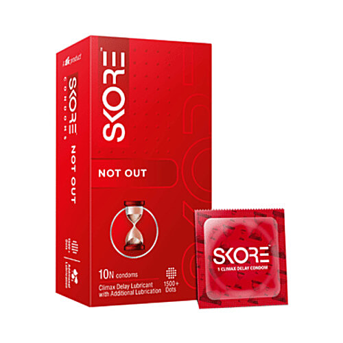 Buy Skore Skore Not Out Climax Delay with Additional Lubrication ...