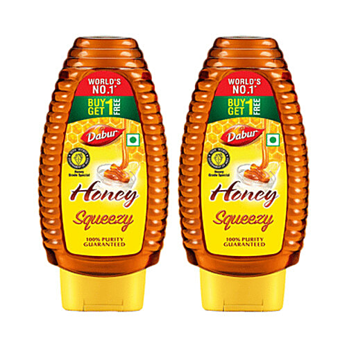 Buy Dabur Dabur Honey Squeezy | 100% Pure | No Sugar Adulteration | Buy ...