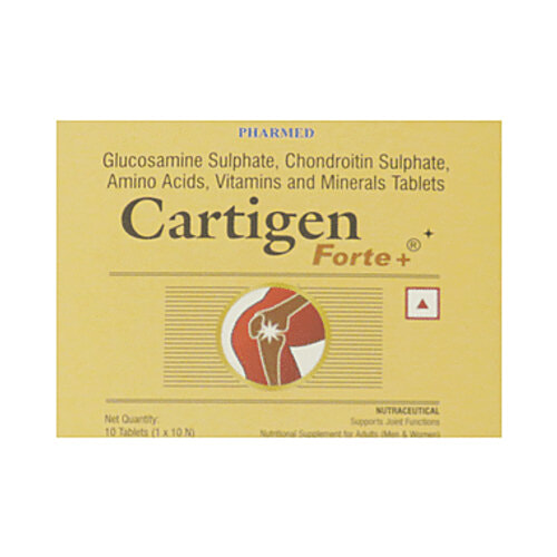 Buy Cartigen Cartigen Forte + Tablet with Glucosamine, Chondroitin ...