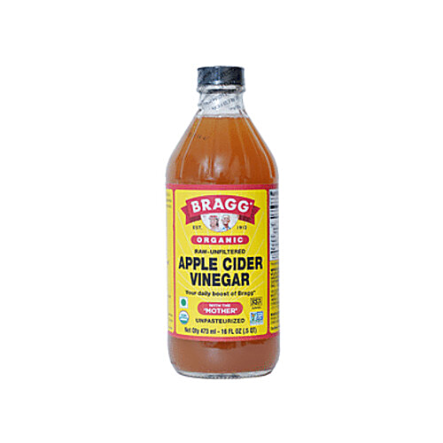 Buy Bragg Bragg Organic Apple Cider Vinegar ACV with the Mother | Raw ...