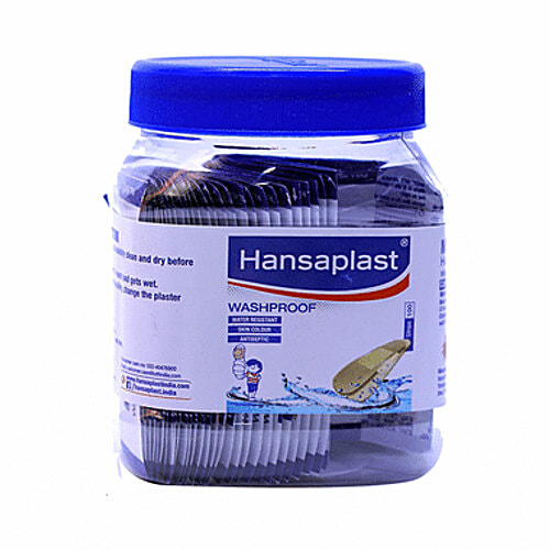 Buy Hansaplast Hansaplast Washproof Medicated Dressing Band Aid, First ...