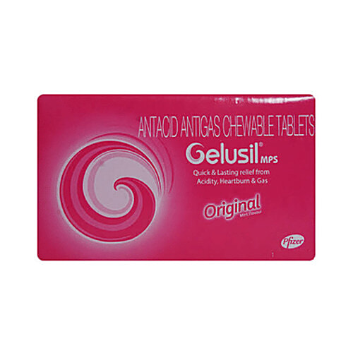 Buy Gelusil Mps Gelusil Mps Chewable Tablet Mint Online at Best Price ...
