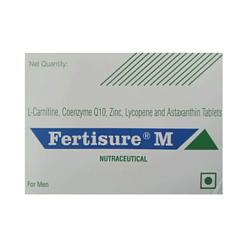 Buy Fertisure M Fertisure M Nutraceutical Tablet for Men Online at Best ...
