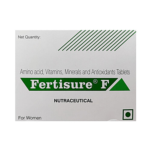 Buy Fertisure F Fertisure F Nutraceutical Tablet with Amino Acids ...