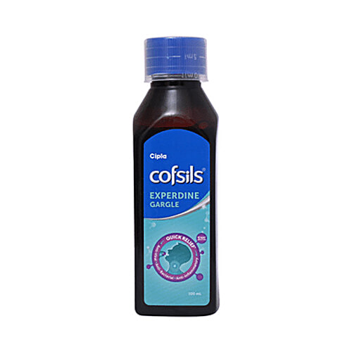 Buy Cofsils Cofsils Experdine Gargle | Mouth Wash for Sore throat, Flu ...