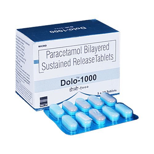 Buy DOLO Dolo 1000mg Tablet Online at Best Price of Rs 44 - bigbasket