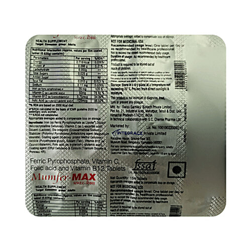 Buy Mumfer Mumfer-Max Tablet Online at Best Price of Rs 373.5 - bigbasket