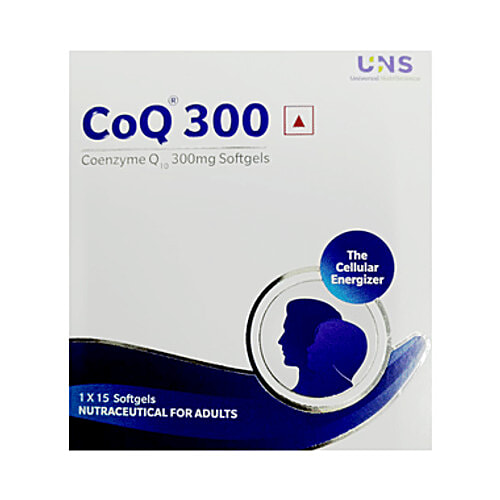 Buy Coq CoQ 300 Coenzyme Q10 Softgel | The Cellular Energizer Online at ...