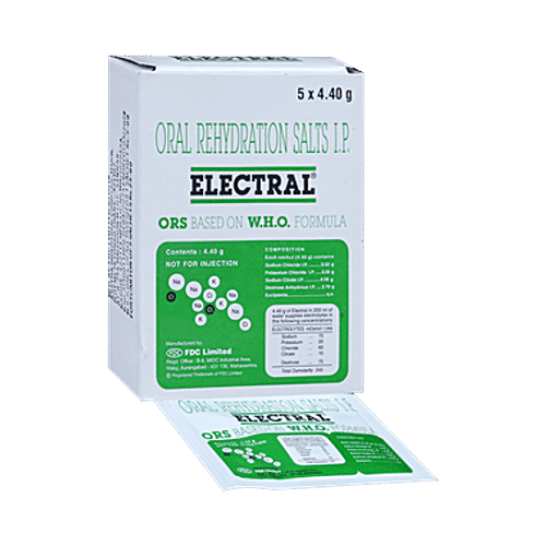 Buy Electral Electral Powder | ORS for Replenishing Body Fluids ...
