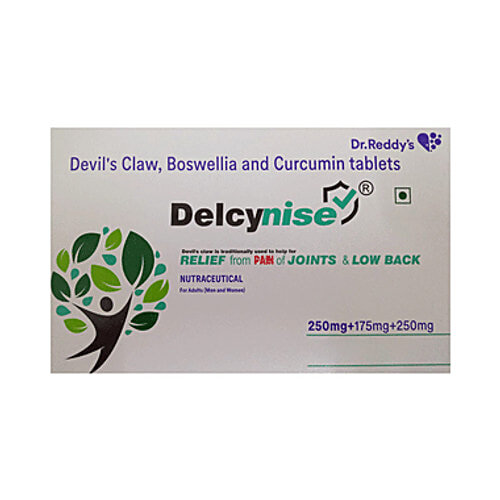 Buy Delcynise Delcynise Tablet | For Relief from Joint & Low Back Pain ...
