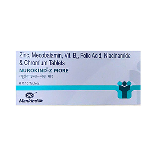 Buy Nurokind Nurokind -Z More Tablet Online at Best Price of Rs 76.23 ...