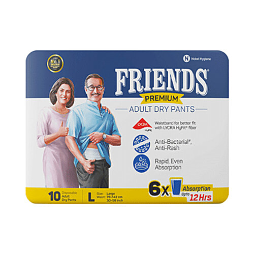 Buy Friends Friends Premium Adult Diaper Pants Large Online at Best ...