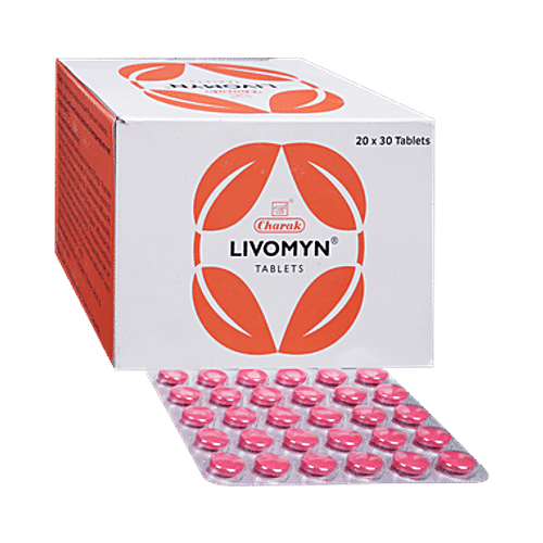 Buy Charak Charak Livomyn Tablet | For Liver Support, Protection ...