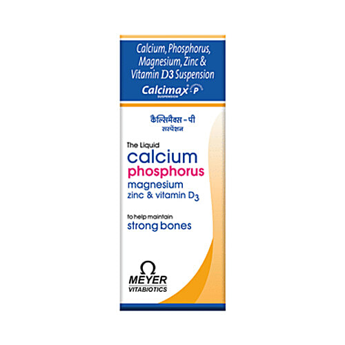 Buy Calcimax Calcimax P Suspension with Calcium, Magnesium Zinc ...