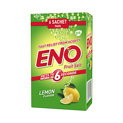 Buy Eno Eno Fruit Salt Sachet | Ayurvedic Acidity Relief Formula (5gm ...