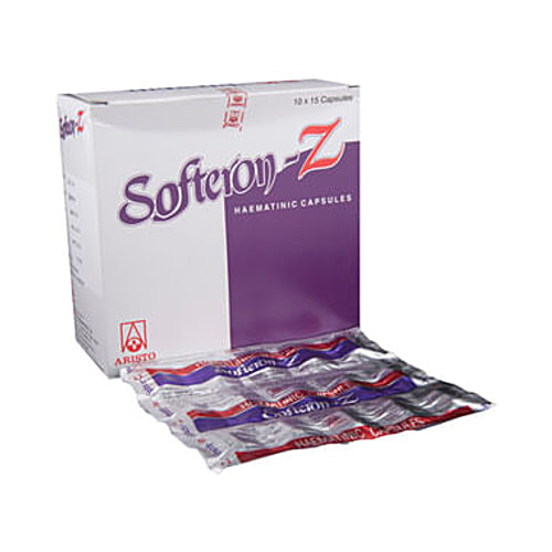 Buy Softeron Softeron -Z Haematinic Capsule Online at Best Price of Rs ...