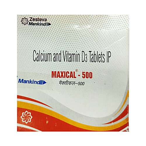 Buy Maxical Maxical 500 Tablet For Bone, Joint and Muscle Care Online ...