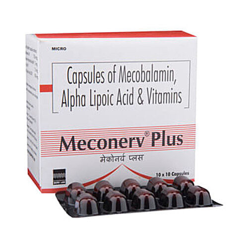 Buy Meconerv MeconERV Plus Capsule Online at Best Price of Rs 162 ...