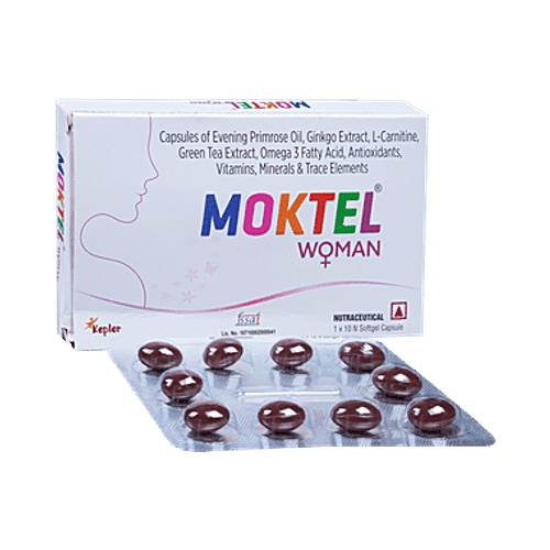 Buy Moktel Moktel Woman Soft Gelatin Capsule Online at Best Price of Rs ...