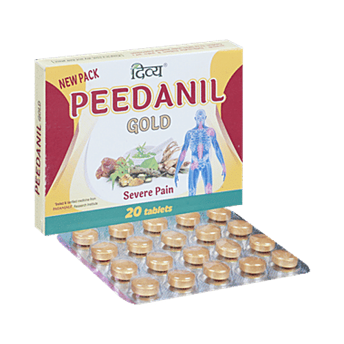 Buy Patanjali Divya Patanjali Divya Peedanil Gold Tablet for Pain ...