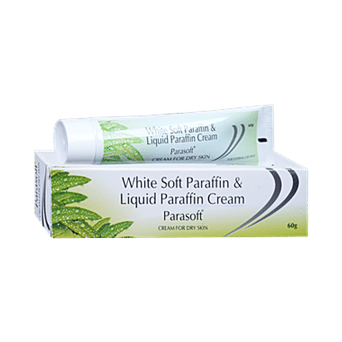 Buy Parasoft Parasoft White Soft Paraffin & Liquid Paraffin Cream | For ...