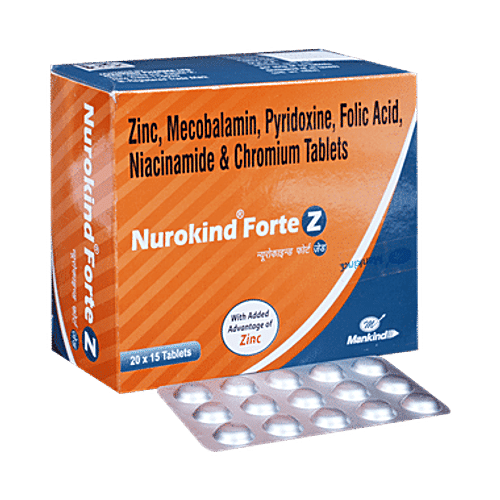 Buy Nurokind Nurokind Forte Z Tablet Online at Best Price of Rs 139.75 ...